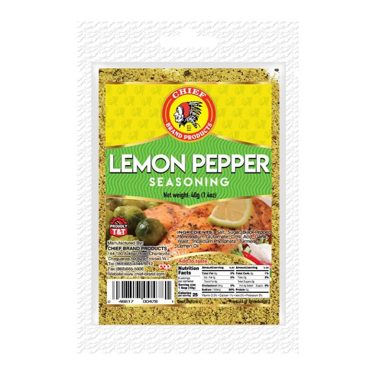Lemon Pepper Seasoning – Chief Brand Products